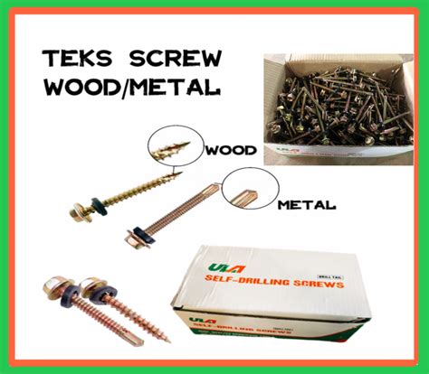 Tex Screw Self Drilling Screw Sold Per Box Metal And Wood Lazada Ph