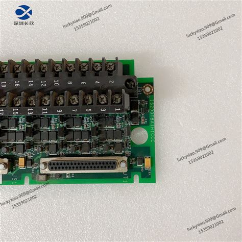 GE IS TBAIH CCC SIMPLEX ANALOG INPUT TERMINAL BOARD Changxin Automation