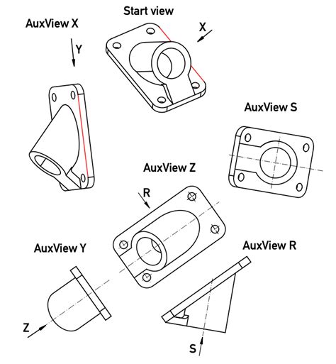 File TechDraw AuxiliaryView Pre Png FreeCAD Documentation File TechDraw AuxiliaryView Pre Png FreeCAD Documentation