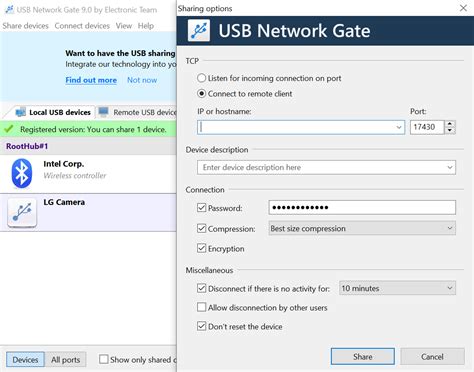 New USB Network Gate And Improved USB Device Isolation Feature