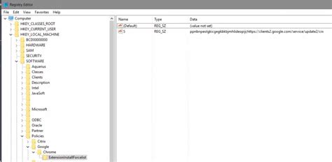 Chrome Silently Deploying An Extension Using The Registry Geeks Hangout