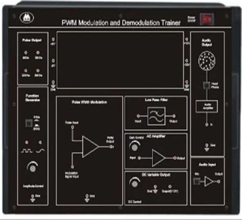 Pwm Modulation And Demodulation Trainer Model Name Number Mx 176 At ₹ 7000 Piece In Indore