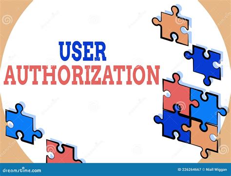 hand writing sign user authorization internet concept security