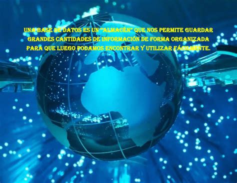 Una Base De Datos Es Un