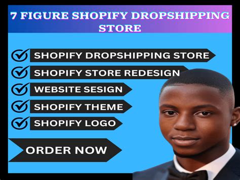 7 Figure Shopify Dropshipping Store Shopify Store Design Shopify Upwork