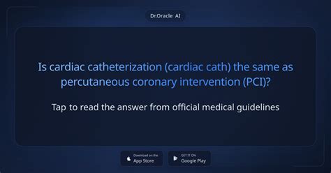 Is Cardiac Catheterization Cardiac Cath The Same As Percutaneous