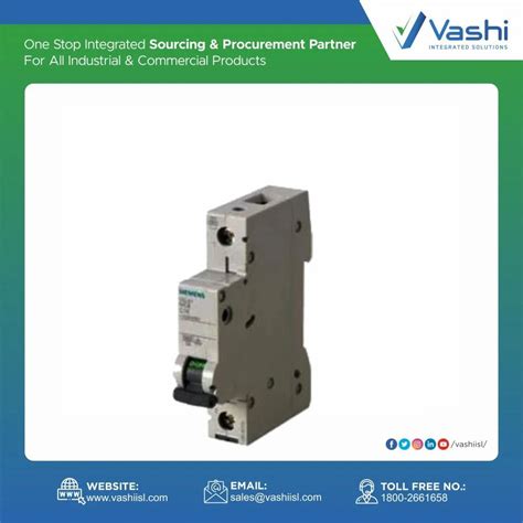 Siemens 1 Pole C Curve 13 A Type C Mcb At ₹ 162 84 In Thane Id 26117178312