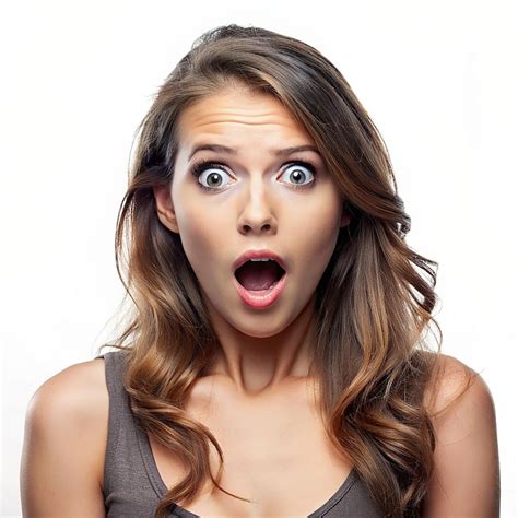 Shocked Woman Face