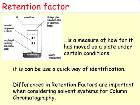 Retention Factor Column Chromatography At Charles Serrano Blog