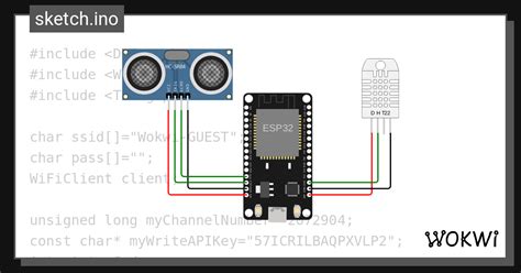 Wifi And Thingspeak Wokwi Esp32 Stm32 Arduino Simulator