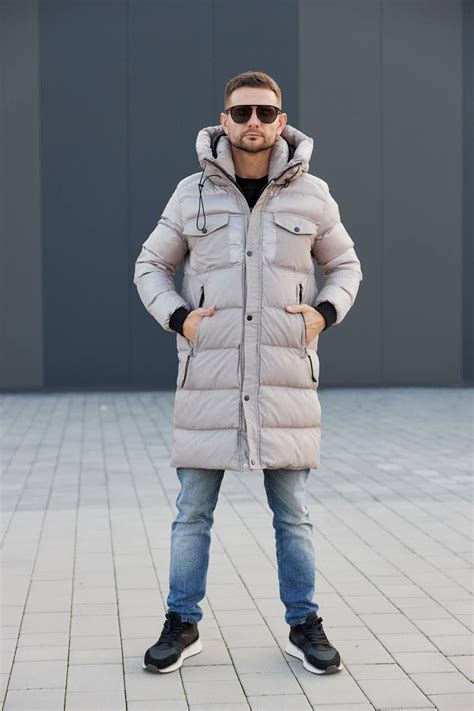 Зимова чоловіча куртка S L пуховик Зимняя Мужская Куртка Парка Курточк 2 900 грн Пуховики та