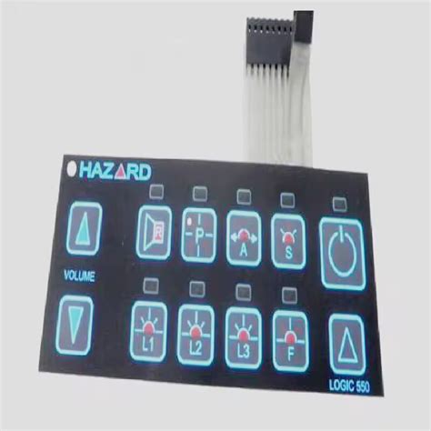 Buy China Wholesale Silicone Rubber Keypad Pcb Membrane Switch Keyboard And Pcb Membrane Switches