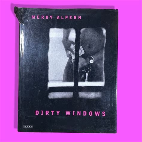 Bk Merry Alpern Dirty Windows Hb Scalo 1st Edition 1995 Art