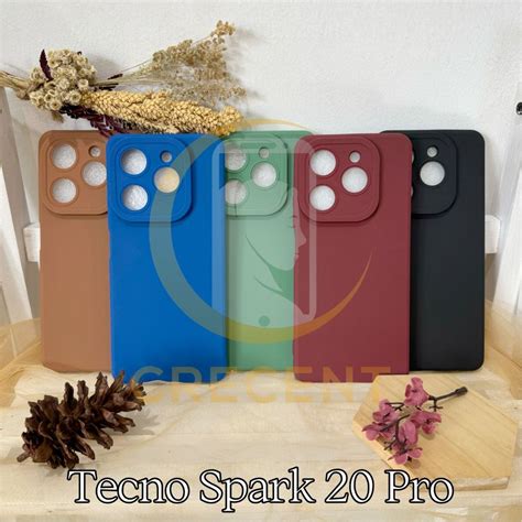 Jual Soft Case Silikon Silica Gel Pro Camera Candy Macaron 3d Kamera Kompatibel Untuk Tecno Pova