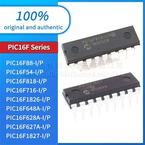 Nuevo Pic16f1826 I P Pic16f818 Pic16f716 Pic16f648a Pic16f628a