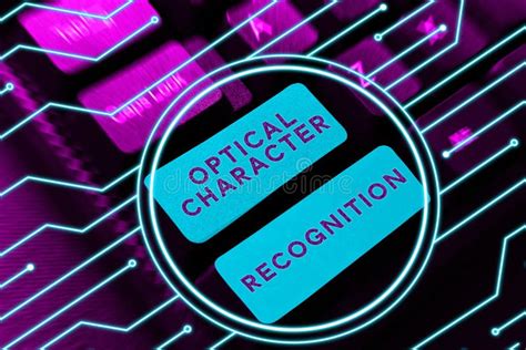 Hand Writing Sign Optical Character Recognition Business Showcase The