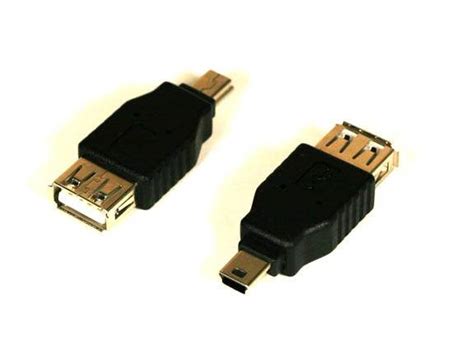 USB CAMERA ADAPTER TYPE A Female MINI B 5 Male PC Cables Search