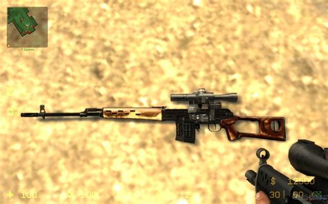 Dragunov Svd G3sg1 Counter Strike Source Weapon Models Source Warehouse Hl2