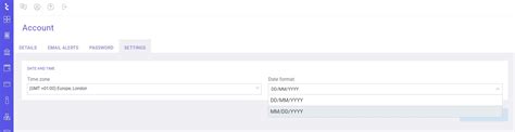 How Do I Setup My Timezone And Date Format Brands Tillo Help Centre