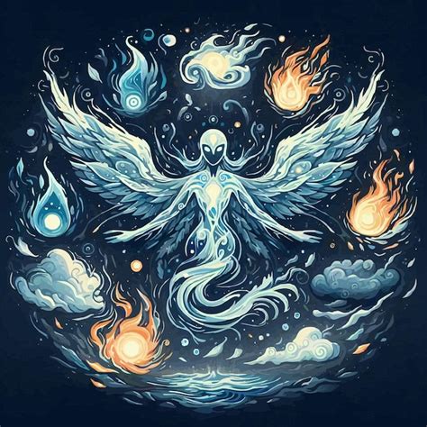 Premium Vector Elemental Spirit Vector 53