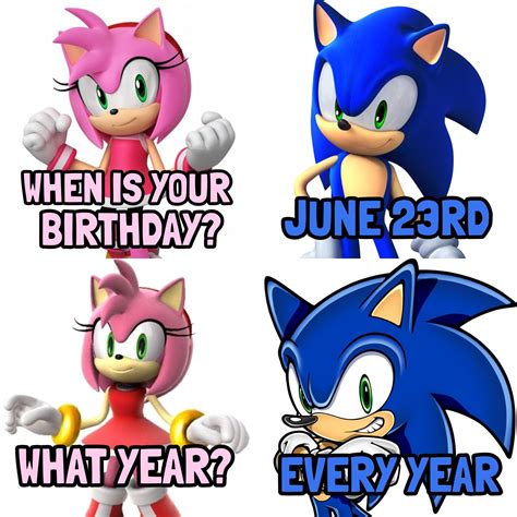 Pin By Lyss On Sonic Things Sonic Funny Birthday Meme