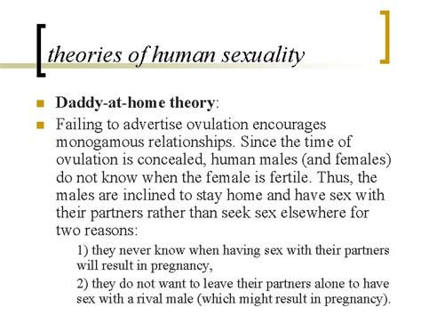 Understanding Sex And Sexuality The Scientific Approach Question