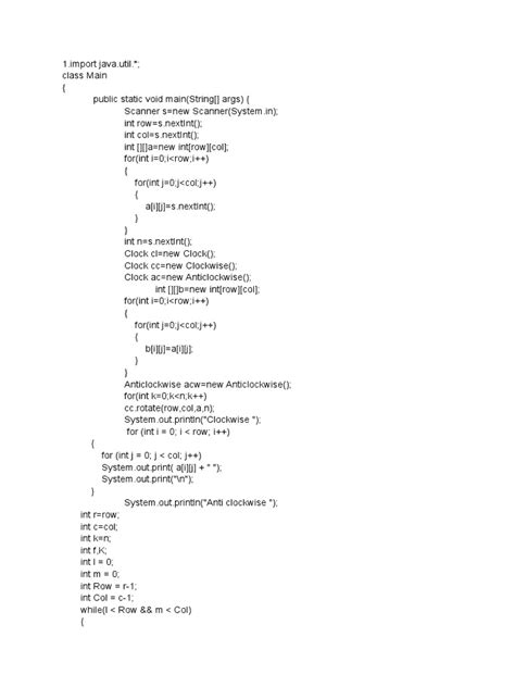 Java Lab3 Pdf Area Length