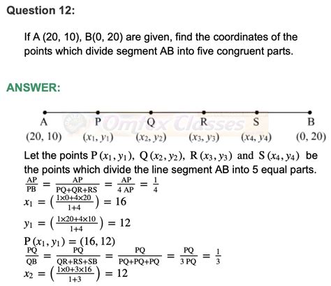Education Practice Set 5 2 Coordinate Geometry Maths II SSC 10th
