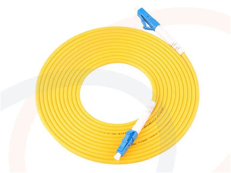 Patchcord światłowodowy LC na LC simplex jednomodowy RF PATCH FO SM LC LC SX