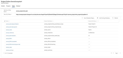 external execution tool configuration and synchronization sensei docs