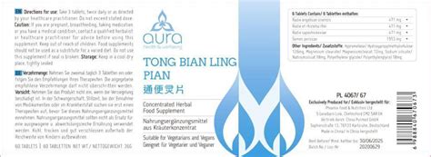 Tong Bian Ling Pian China Purmed Gmbh