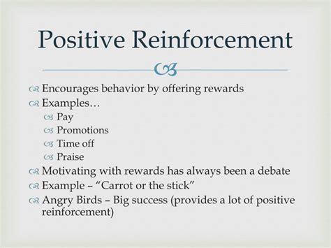 Ppt Types Of Reinforcement Powerpoint Presentation Free Download