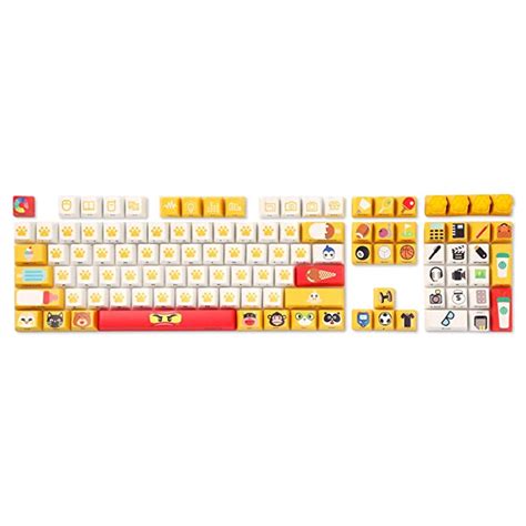 Buy Ltc Lavacaps Pbt Double Shot108 Keycaps Set Cats Claw Sublimation Oem Profile For Ansi Us