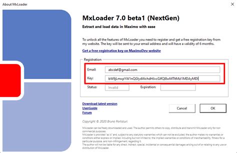 Maximodev Mxloader Registration