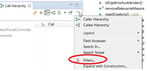 tipps in eclipse call hierarchy konfigurieren thomas blog