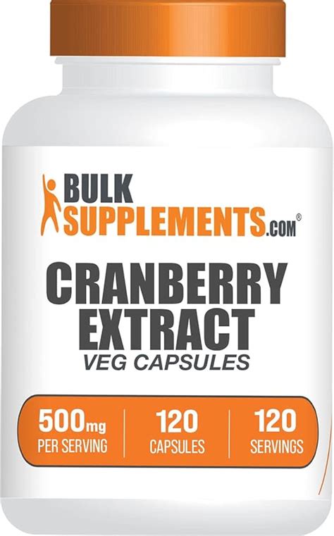 Bulksupplementscom Cranberry Extract Capsules Cranberry