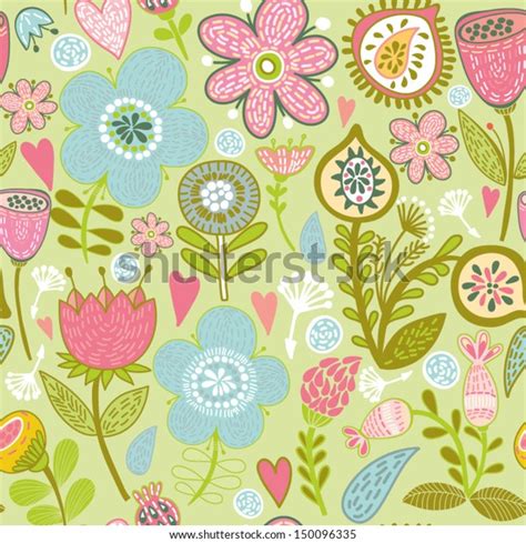 Abstract Retro Seamless Pattern Bright Seamless Stock Vector Royalty Free 150096335 Shutterstock