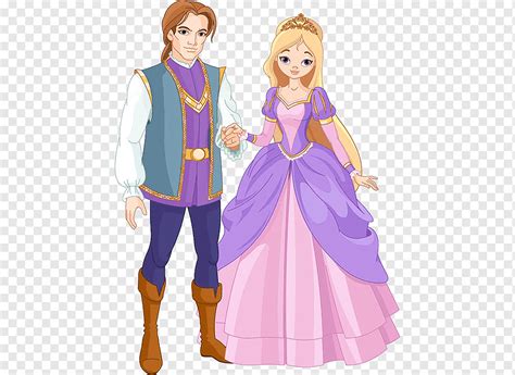 공주 일러스트 만화 공주 만화 캐릭터 보라색 어린이 Png Pngwing