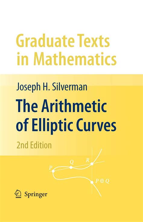 Buy The Arithmetic Of Elliptic Curves Graduate Texts In Mathematics Book Online At Low