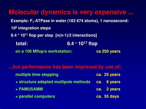 PPT Molecular Dynamics Simulations PowerPoint Presentation Free