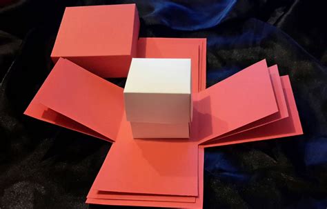 Exploding Gift Box Shell W Bonus Gift Box Explosion Gift Etsy Australia