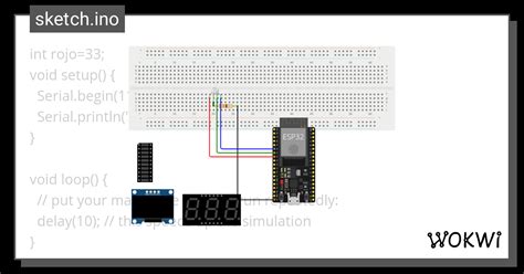 Ejemplo Wokwi Esp32 Stm32 Arduino Simulator