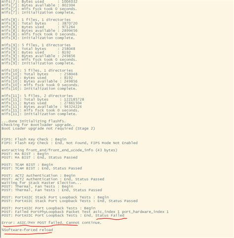 cscut90593 2960x crash during boot up with error asic phy post failed