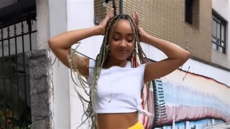 Leigh Anne Pinnock Showcases Her Toned Midriff In Crop Top And Mini