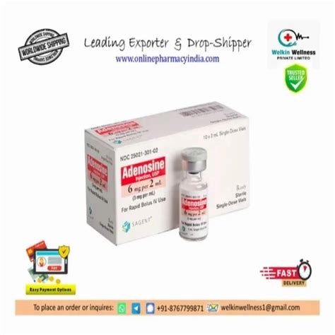 Adenosine Injection Ip 6mg 1ml At ₹ 550 Vial In Bengaluru Id