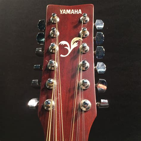 Yamaha Fg 412 12 12 String Acoustic Guitar Comes With Hard Shell Case