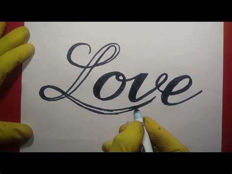 Love In Cursive Letters Love Letters Script Font So Fontsy