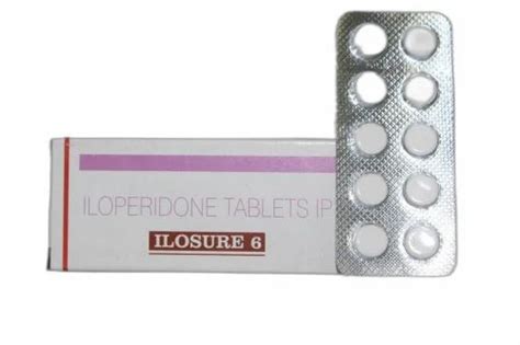 Iloperidone Tablet Ilosure 6 1x10 Prescription At ₹ 50strip In Nagpur