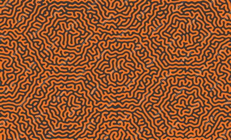 Premium Vector Turing Reaction Diffusion Pattern With Abstract Motion Vector Illustration Of