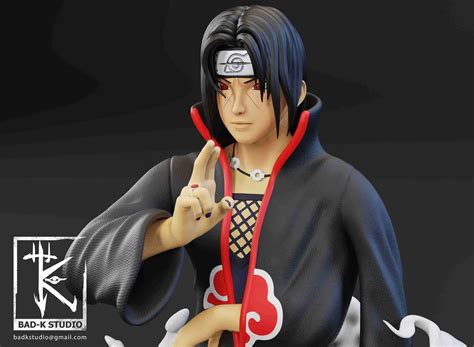 Characters And Creatures Stl Download Uchiha Itachi 3d Printing Modelby